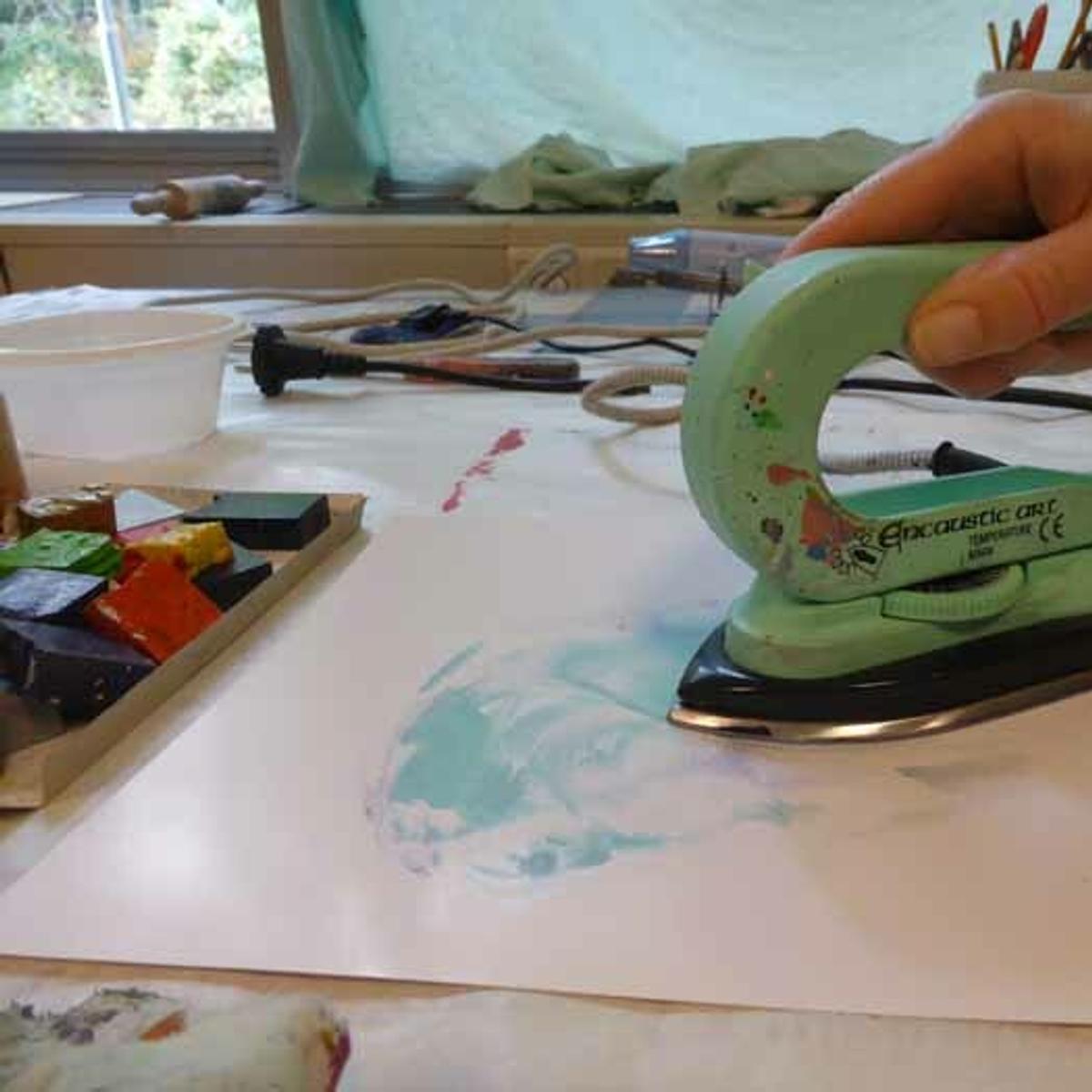 Workshop Encaustic art - Gouda | Cursussen-en-workshops.nl